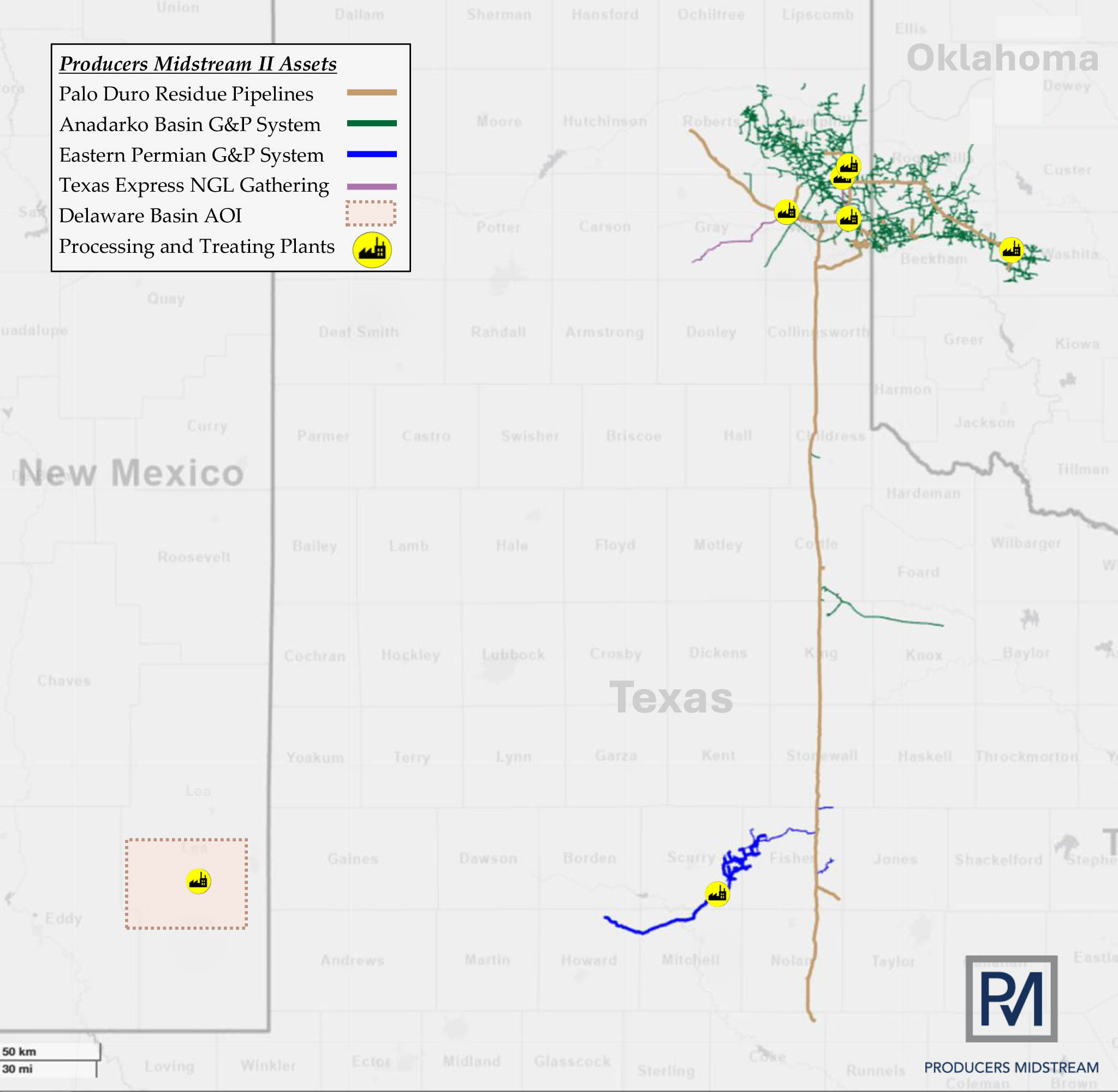 main-map-updated - Producers Midstream